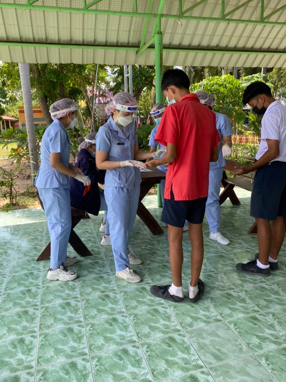 นิสิตชั้นปี 4 ออกอนามัยโรงเรียนบ้านดอนแสลบ – Western1.ac.th